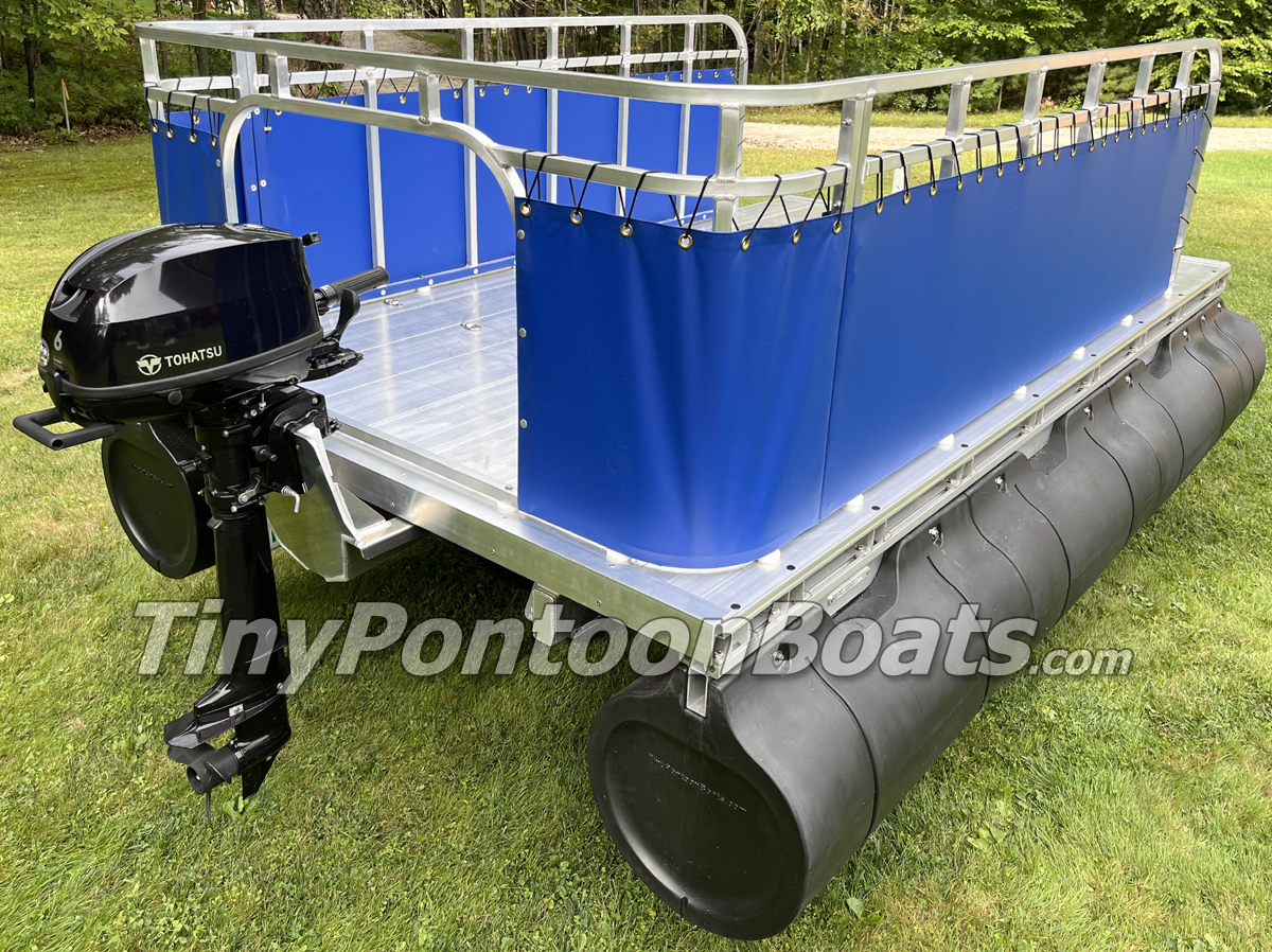 Tinypontoonboats.com - 603-630-5658 - RECREATIONAL MINI PONTOON BOAT ...
