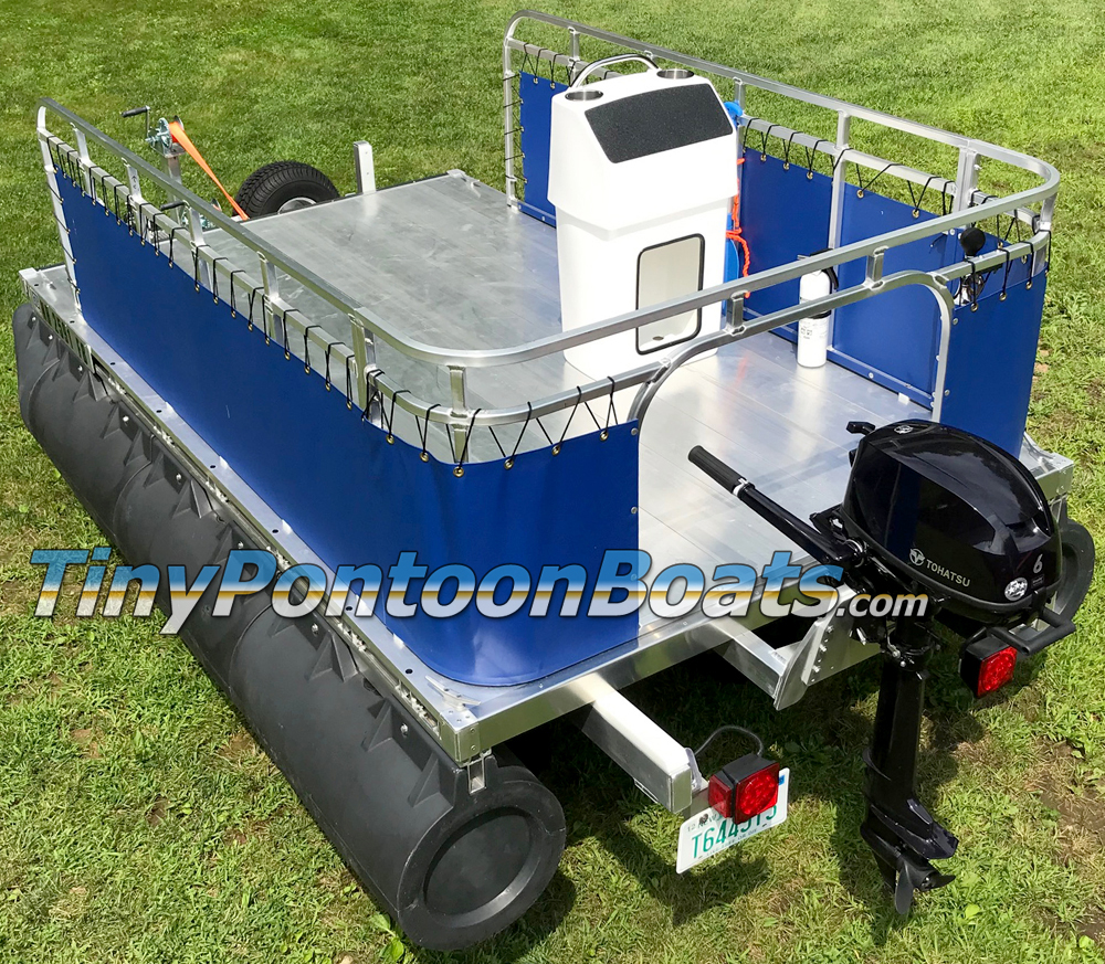 Tinypontoonboats.com - 603-630-5658 - plastic pontoons and frame kits ...