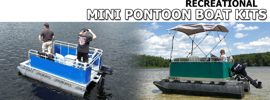 Tinypontoonboats.com - 603-630-5658 - plastic pontoons and frame kits ...