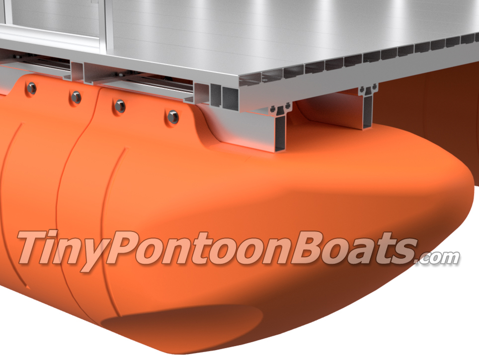 Tinypontoonboats.com - 603-630-5658 - HDPE PLASTIC PONTOON FLOATS FOR ...